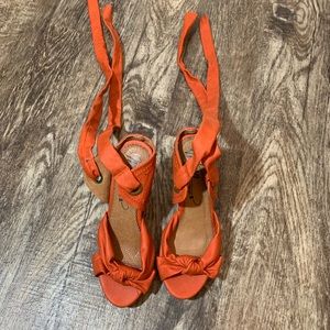 MTNG | Shoes | Mtng Lace Up Wedge Sandals | Poshmark